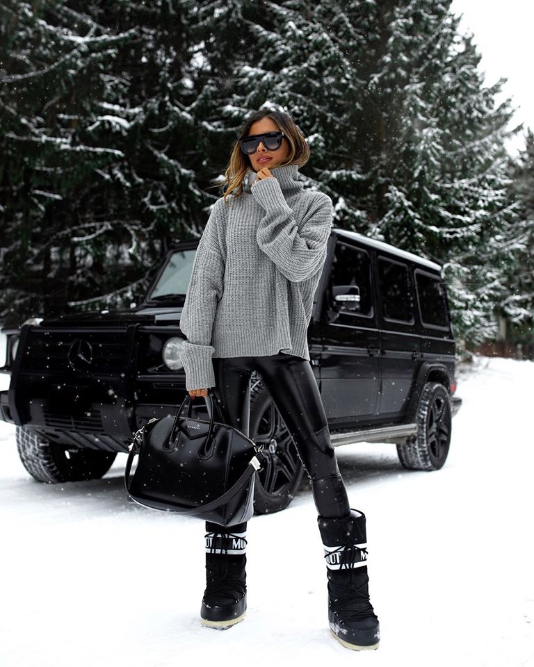 Cute Outfits You Can Actually Wear in the Snow (Part 1)
