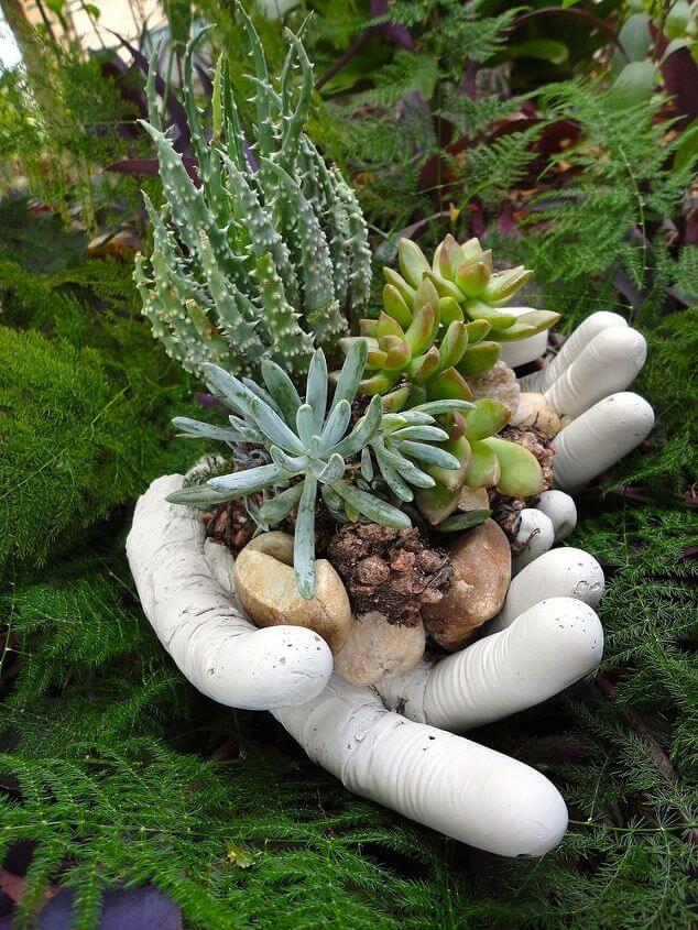 Creative Cement Projects For The Garden