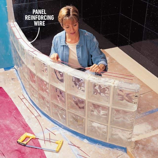 DIY a Shower Wall with Quality Glass Block Kits: Transform Your ...